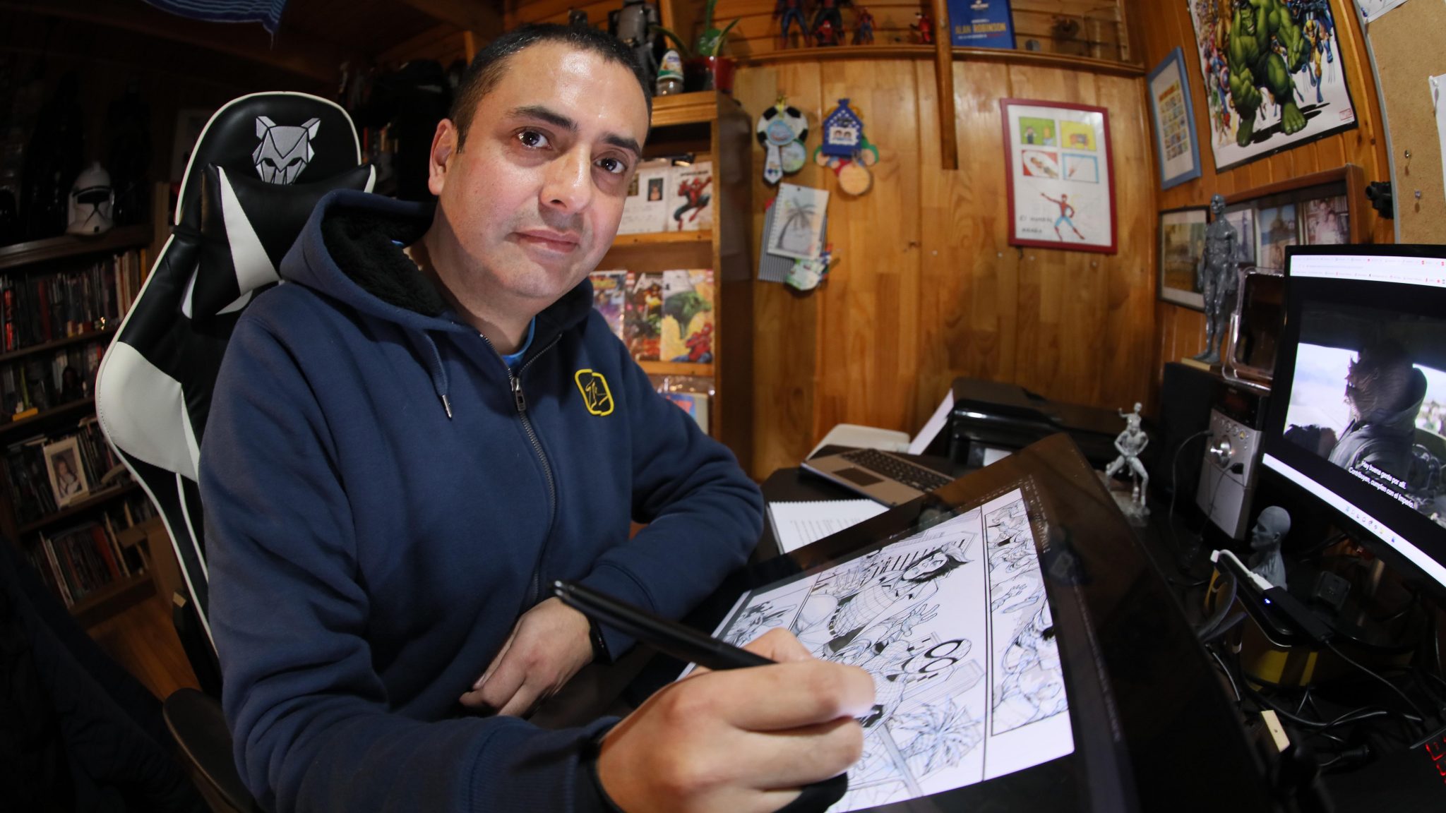 Alan Robinson Reyes, dibujante: “Con Spiderman entré al mundo de los ...